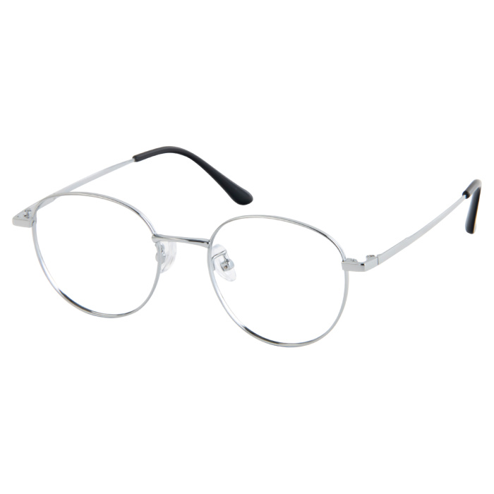 Round Silver Eyeglasses