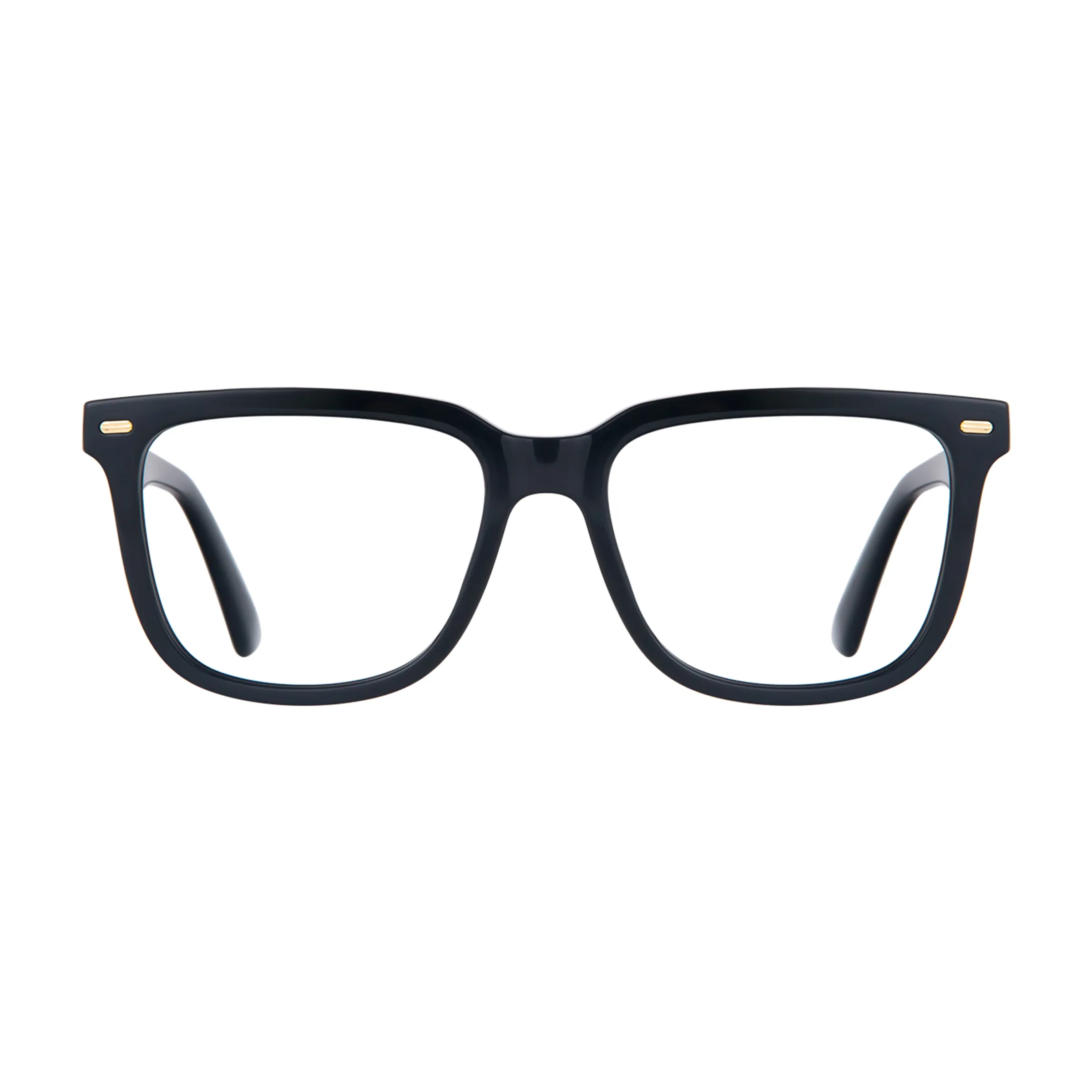 Round Black Eyeglasses