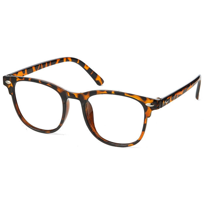 Square Tortoiseshell Eyeglasses