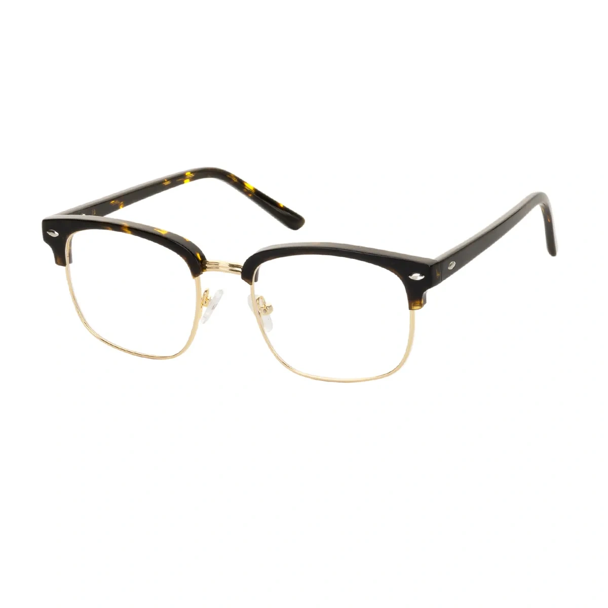 Moss Square Tortoiseshell Glasses For Men And Women Efe