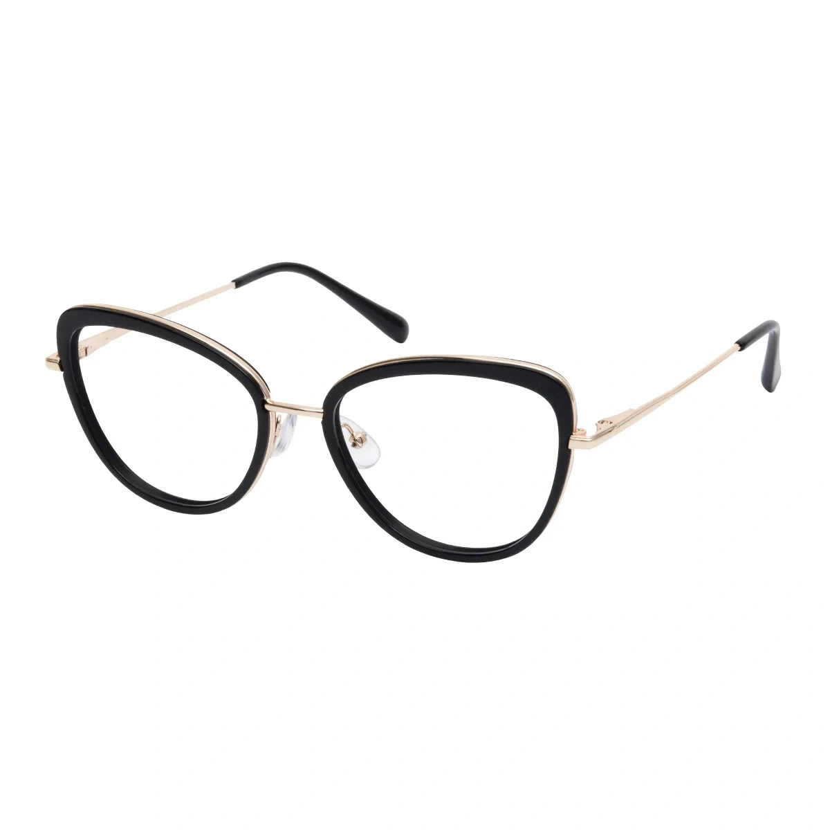 Vitta Cat Eye Black Glasses For Women Efe