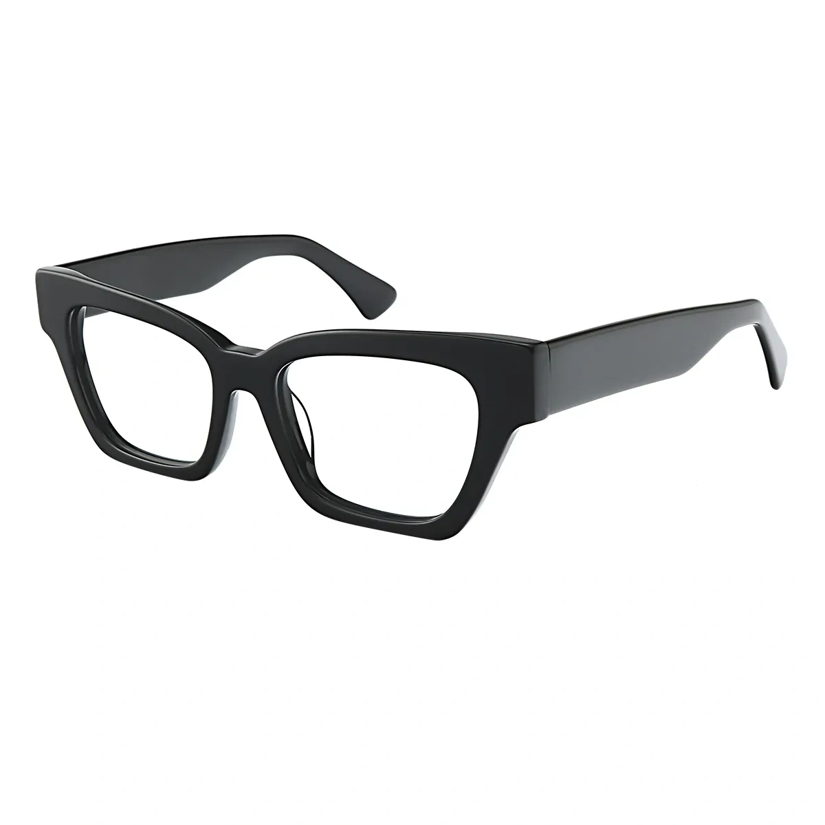 Alette Square Black Glasses For Men And Women Efe